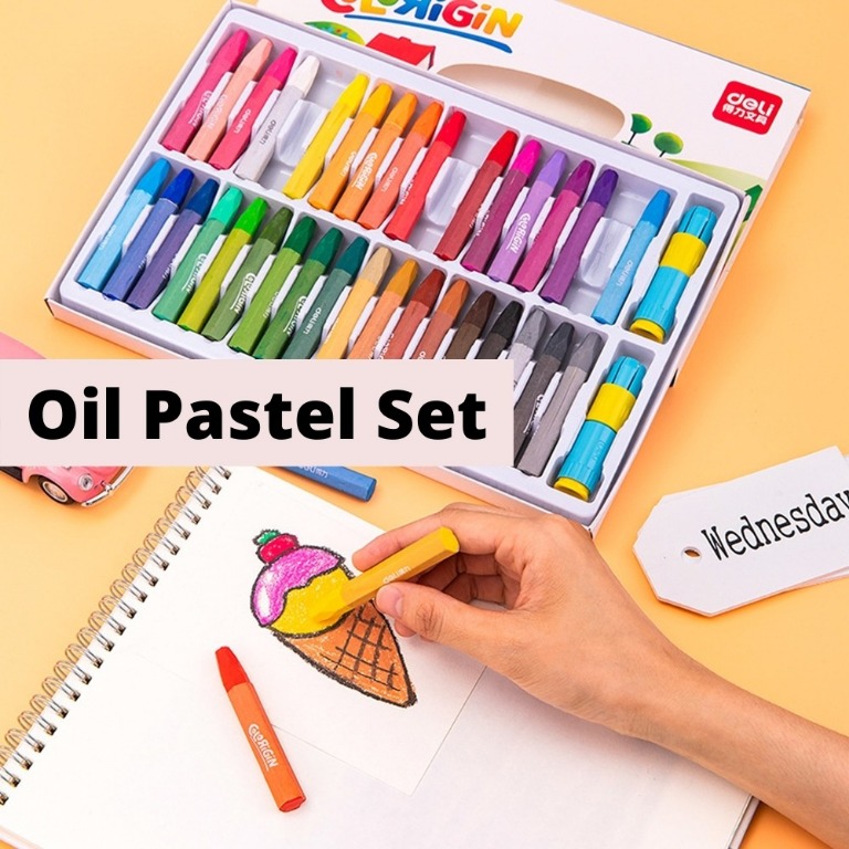 {SG} Oil Pastel Set/Oil Pastels/Crayons Oil Paint Drawing Sticks with ...