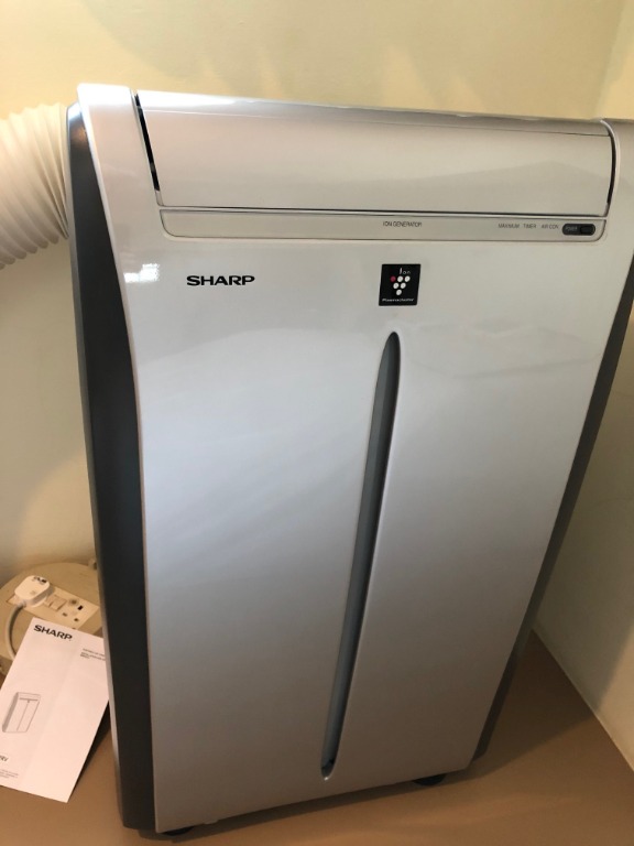 SHARP Plasmacluster CV-P10PRV Portable Aircon, TV & Home Appliances ...