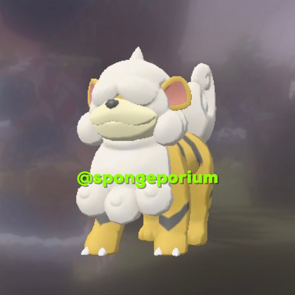 Shiny Hisuian Growlithe (Pokemon Legends Arceus) (Nintendo Switch ...