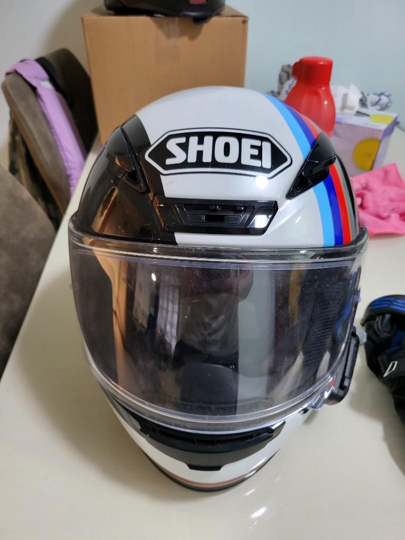 Shoei NXR Recounter + cardo packtalk, Motorcycles, Motorcycle Apparel ...
