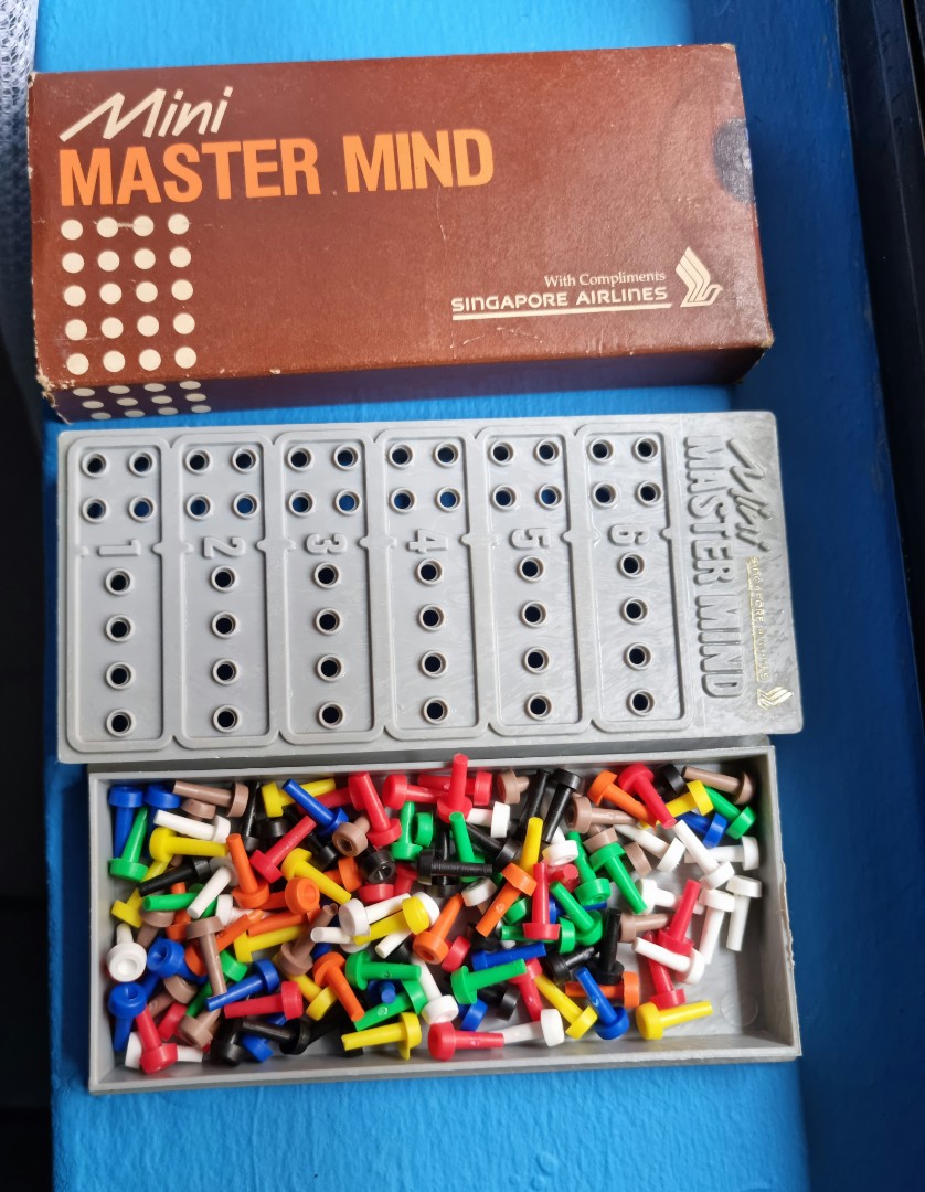 SIA Mini Master Mind Game, Hobbies & Toys, Toys & Games on Carousell