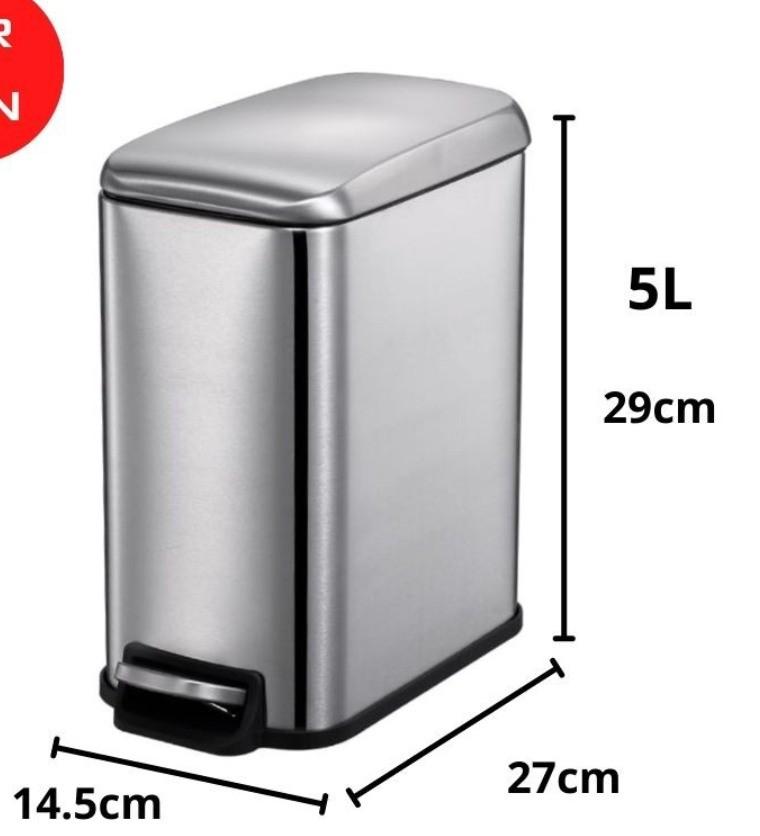 Dustbin step pedal by Mr Bin 5L, Furniture & Home Living, Bathroom ...