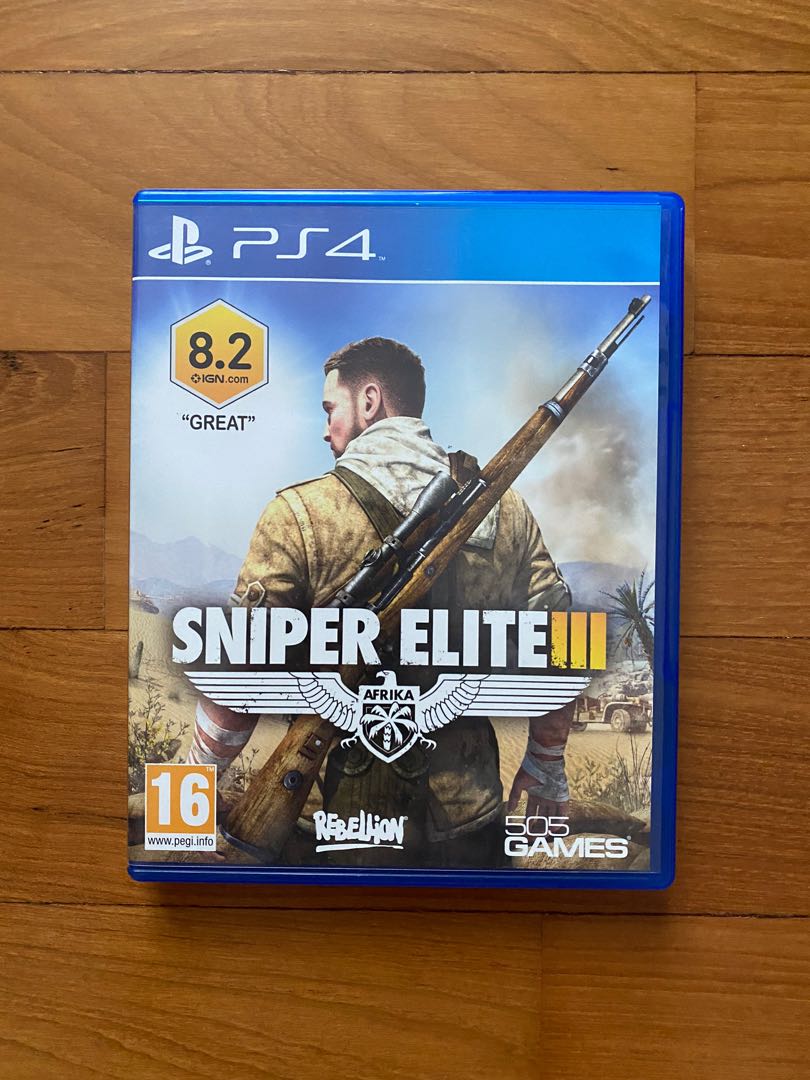 Sniper Elite 3 PS4, Video Gaming, Video Games, PlayStation on Carousell