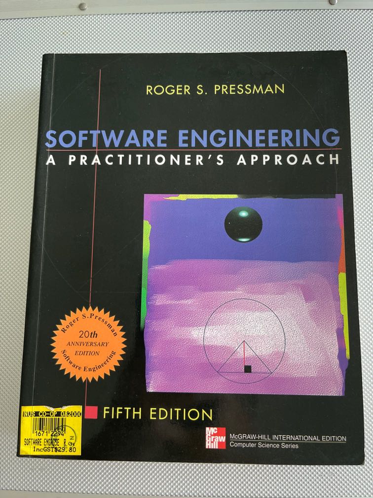 Software Engineering - A Practitioner’s Approach by Roger Pressman 5th ed, Hobbies & Toys, Books ...