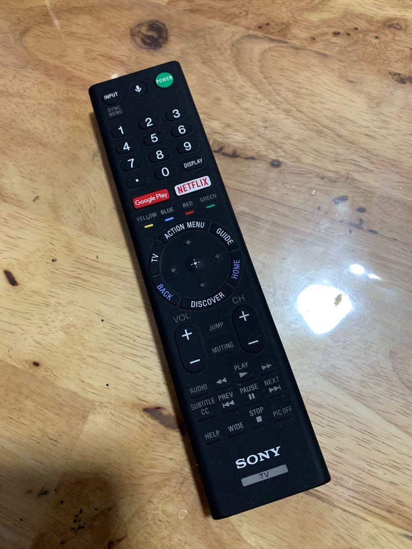 Sony TV Voice Remote Control, TV & Home Appliances, TV & Entertainment, TV Parts & Accessories ...