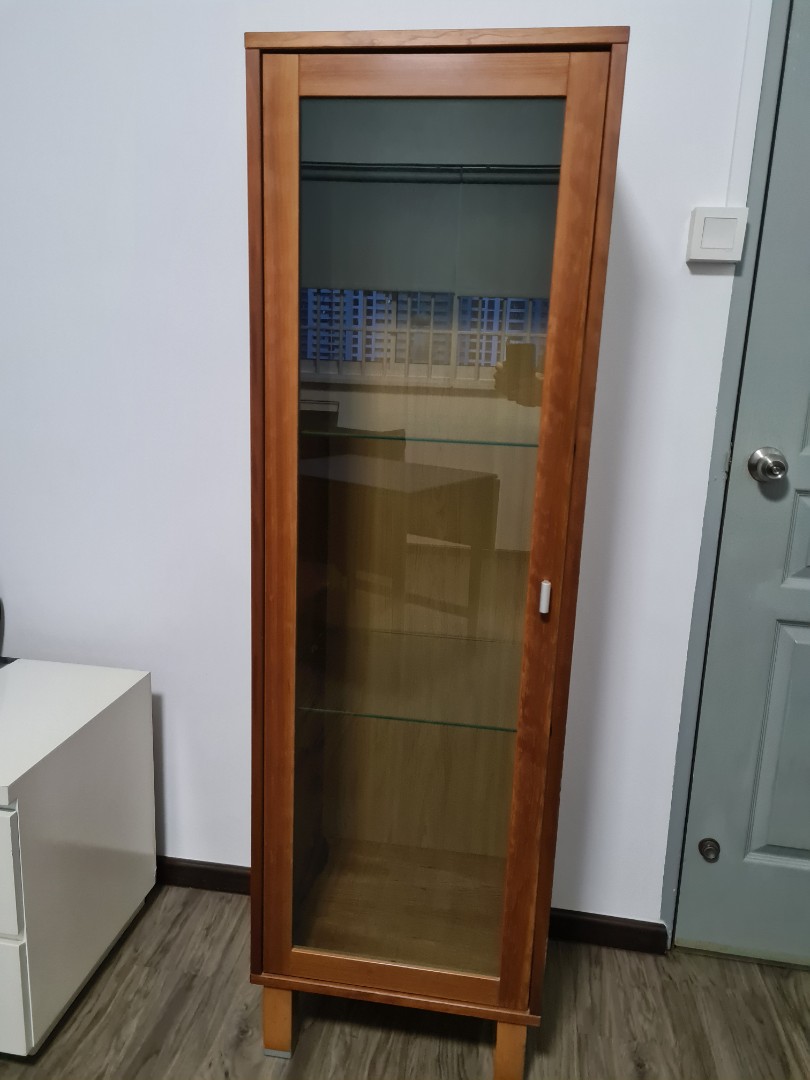 Tall Display Cabinet, Furniture & Home Living, Furniture, Shelves ...