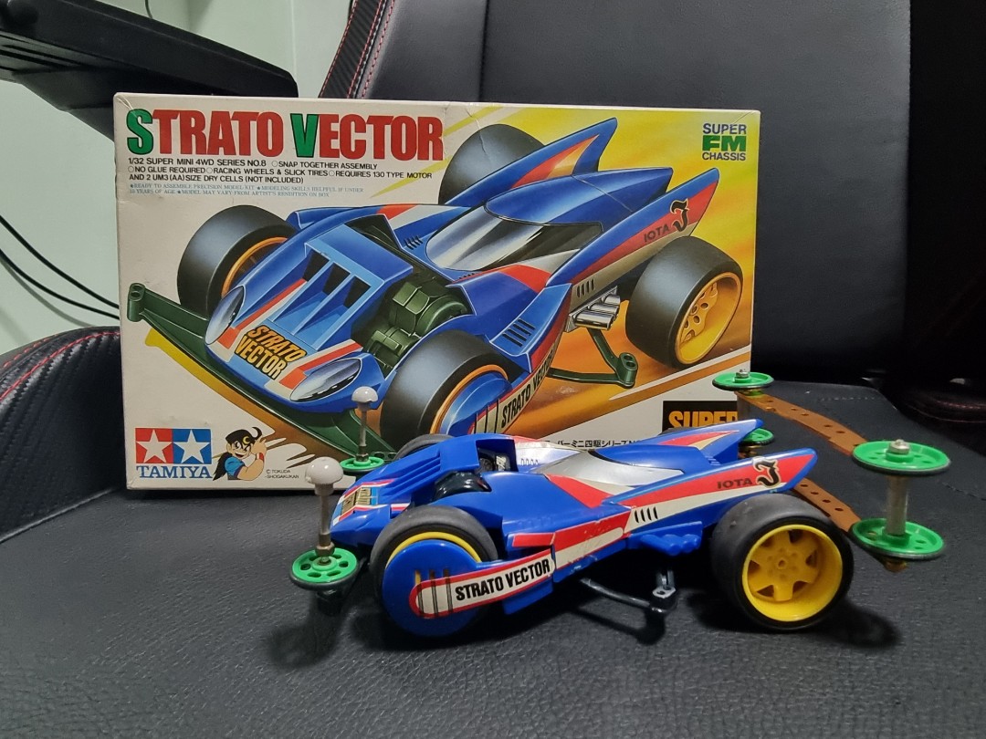 Tamiya Strato Vector, Hobbies & Toys, Toys & Games on Carousell
