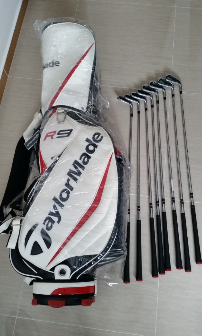 Taylormade R9 max iron and golf bag, Sports Equipment, Sports & Games ...