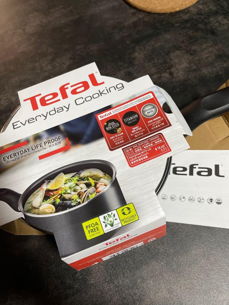 Tefal Everyday Cooking Pot 18cm 2.2L, Furniture & Home Living ...