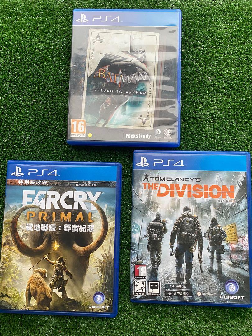 The Division, Far Cry Primal, Batman Return to Arkham, Video Gaming ...
