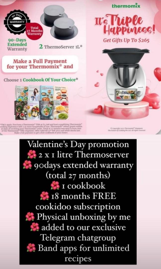Thermomix TM6 (Special promotion gift by 13Feb), TV & Home Appliances ...