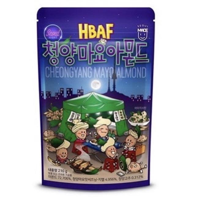 HBAF Almonds Assorted Flavors , Food & Drinks, Packaged & Instant Food on Carousell