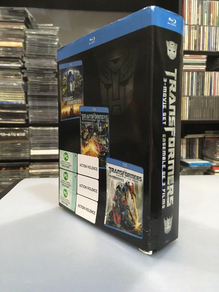 Transformers Blu-Ray Boxset, Hobbies & Toys, Music & Media, CDs & DVDs ...