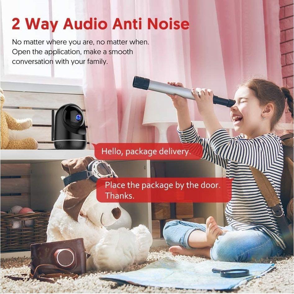 Victure PC650 1080P FHD Dualband 2.4GHz and 5GHz WiFi IP Camera Baby ...