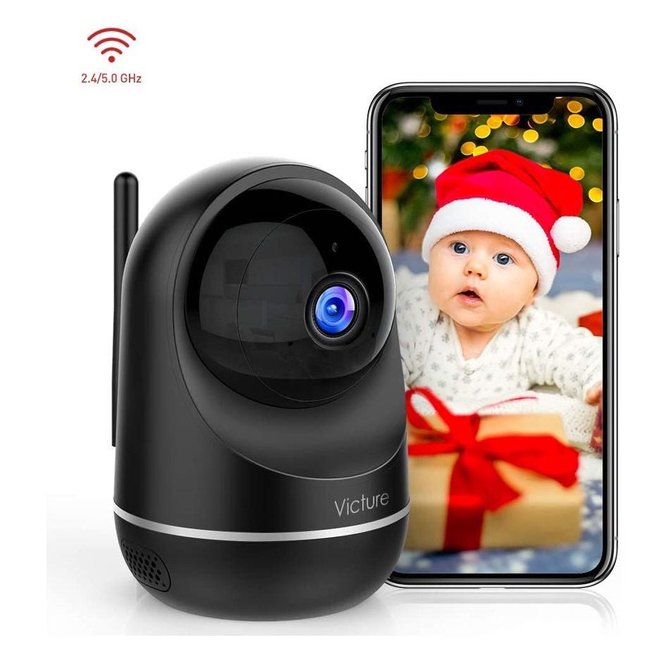 Victure PC650 1080P FHD Dualband 2.4GHz and 5GHz WiFi IP Camera Baby ...