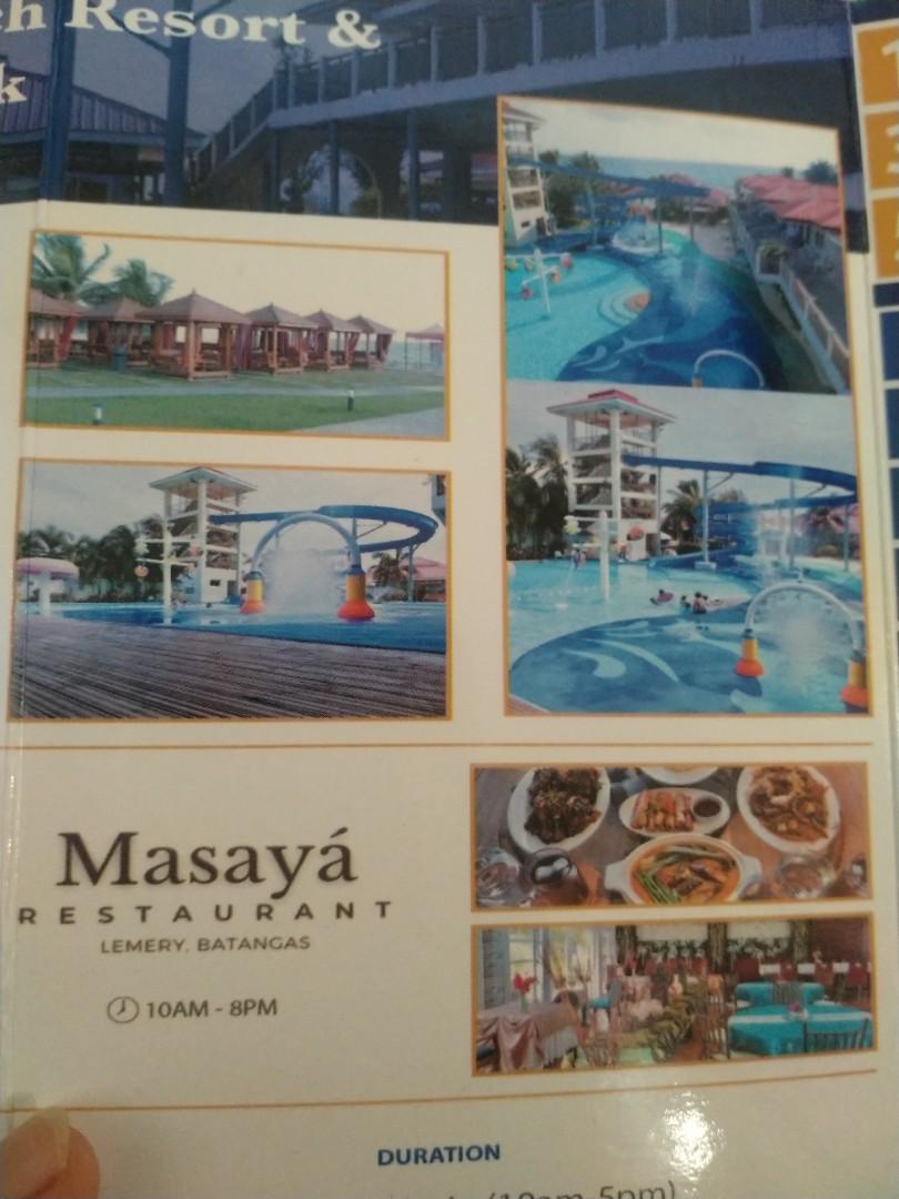 Voucher CML Beach Resort & Water Park Batangas Beach Resort, Tickets ...