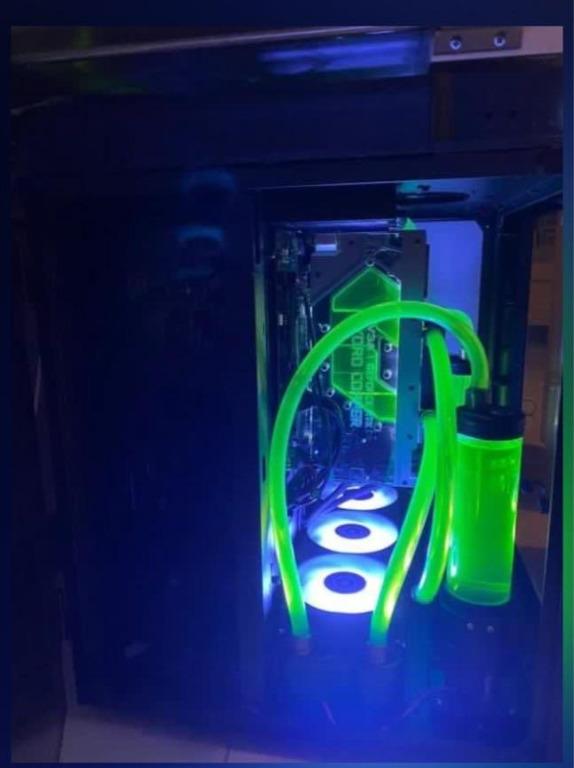 custom waterloop gaming pc 4k, Computers & Tech, Desktops on Carousell