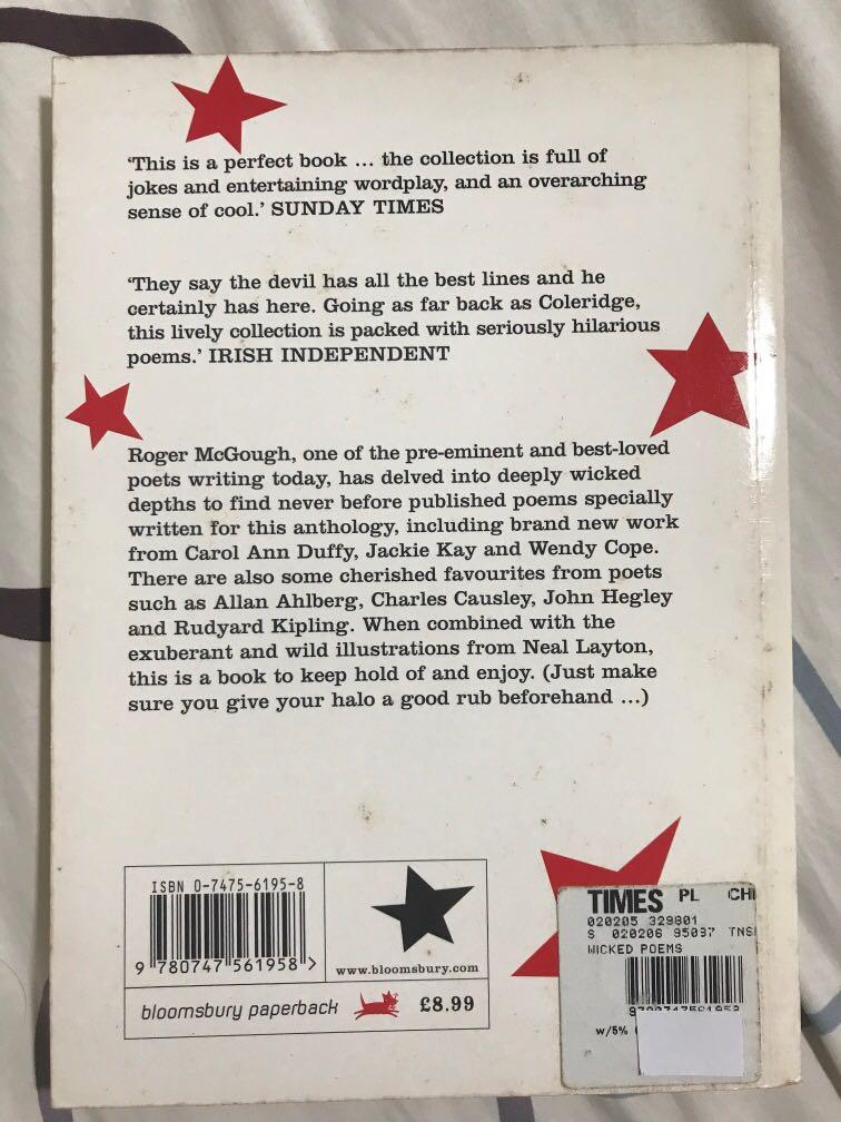 Wicked Poems : Edited by Roger McGough : Illustrated by Neal Layton ...