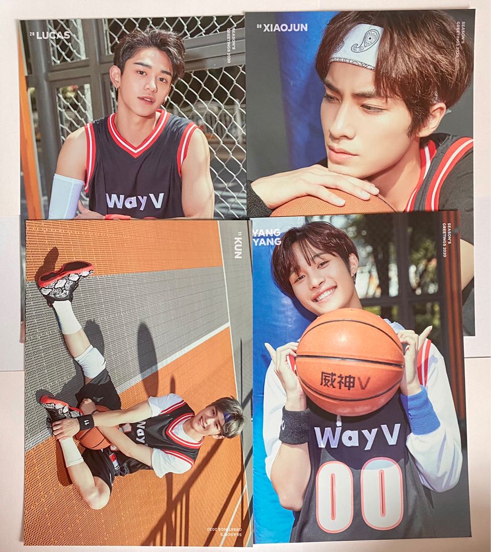 WTS WayV Season Greetings 2020 A4 Poster Set, Hobbies & Toys ...
