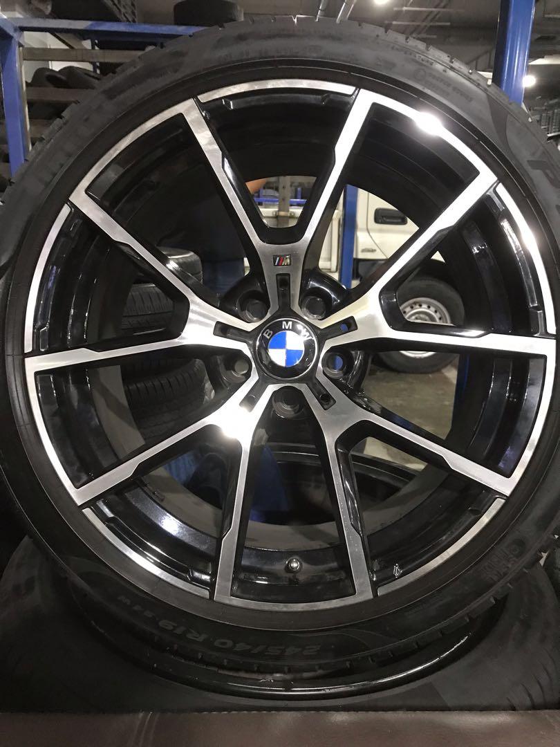 19” Used Bmw M design Rims, Car Accessories, Tyres & Rims on Carousell