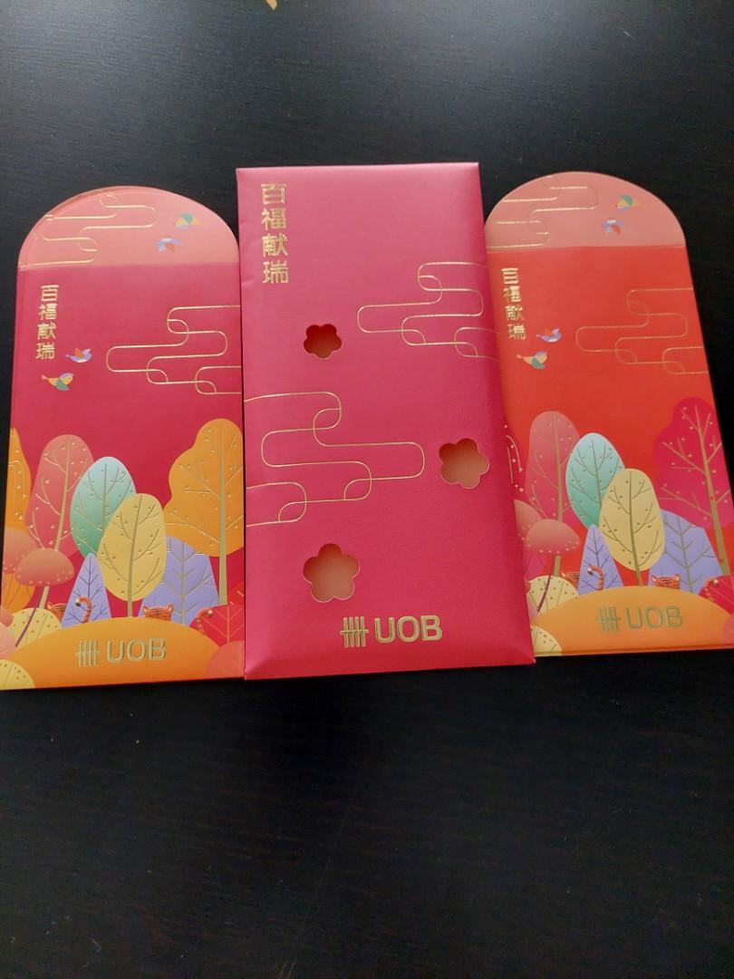 2022 UOB Premium Red Packets and Ang Pow - UOB Bank, Everything Else on ...