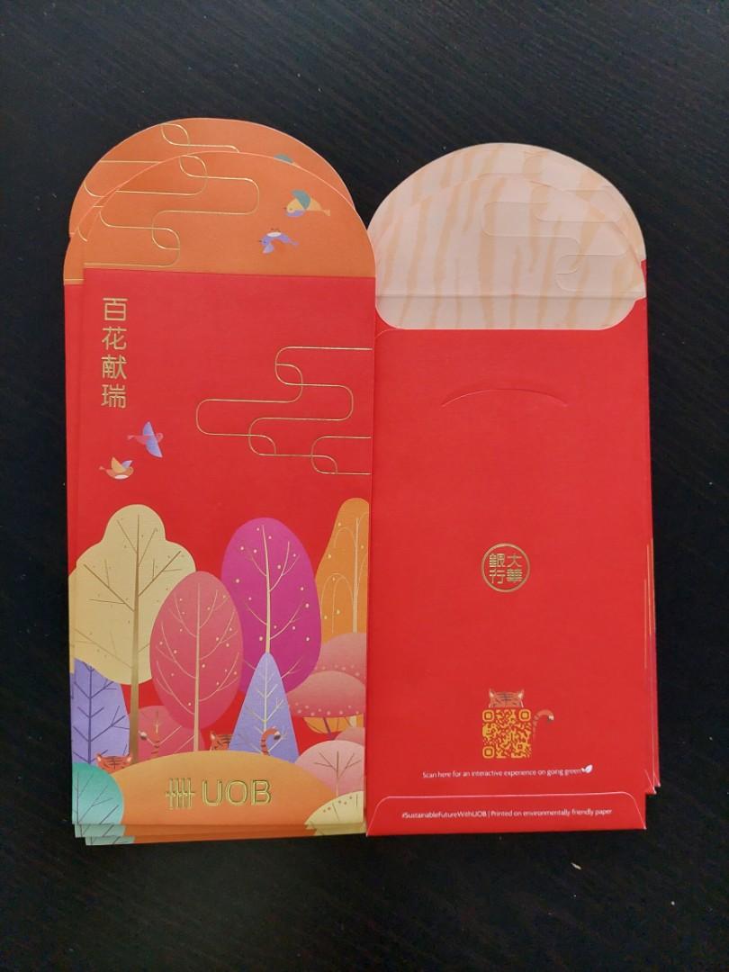 2022 UOB Red Packets and Ang Pow - UOB Bank, Everything Else on Carousell