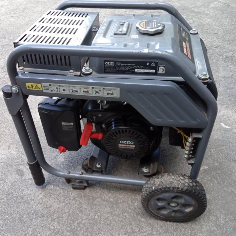 2500W OZITO PETROL INVERTER GENERATOR, Commercial & Industrial ...