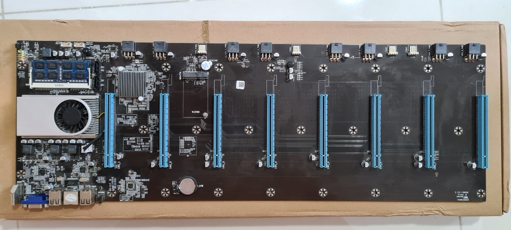8 GPU Riserless BTC-S37 Mining Motherboard, Computers & Tech, Parts ...