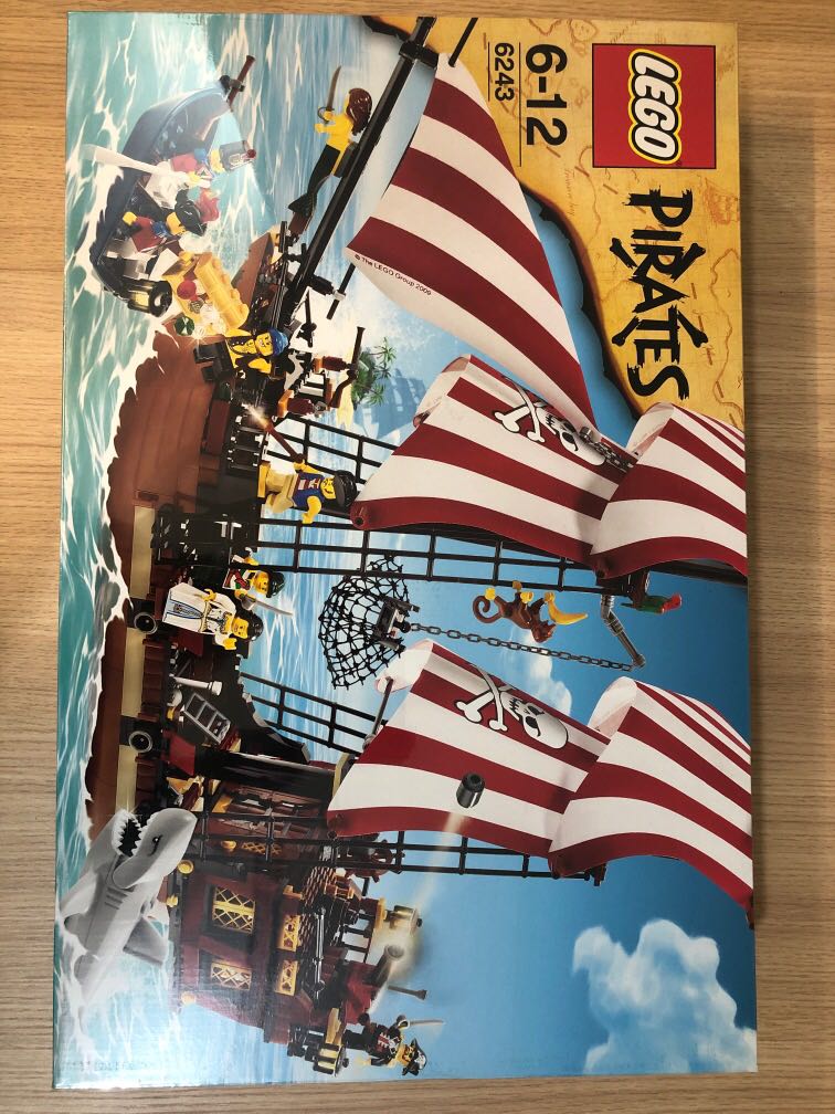 全新 LEGO 6243 Pirates Brickbeard’s Bounty (2009年絕版）, 興趣及遊戲, 玩具 & 遊戲類 ...
