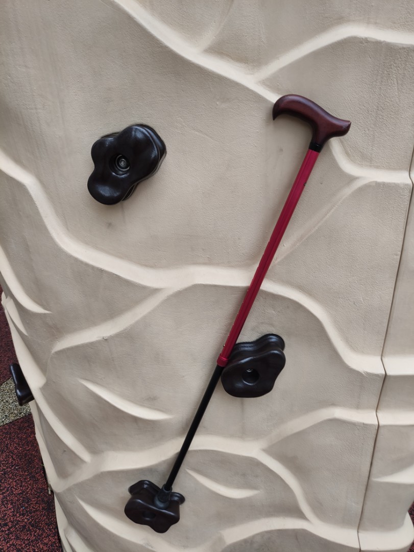 Adjustable Walking Cane For Elderly, Health & Nutrition, Assistive ...