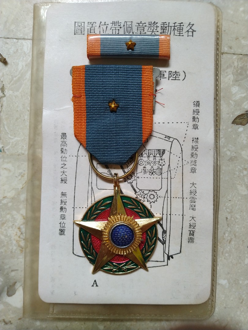 Army medal (ROC), Hobbies & Toys, Memorabilia & Collectibles, Vintage ...