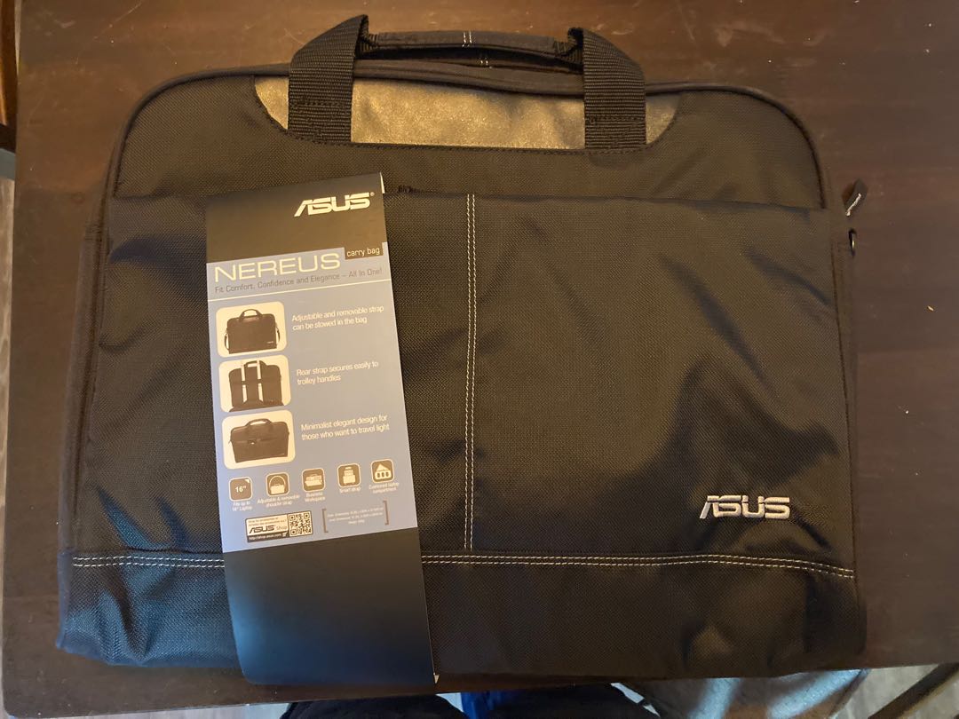 ASUS Nereus Carry Laptop Bag, Computers & Tech, Parts & Accessories ...
