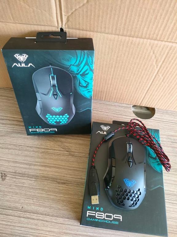 AULA F809 Gaming Mouse, Computers & Tech, Parts & Accessories, Mouse ...
