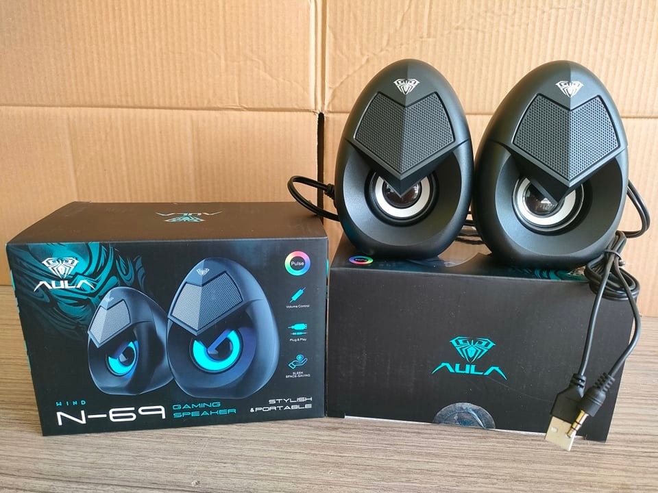 AULA RGB SPEAKER N-69, Computers & Tech, Parts & Accessories, Other ...