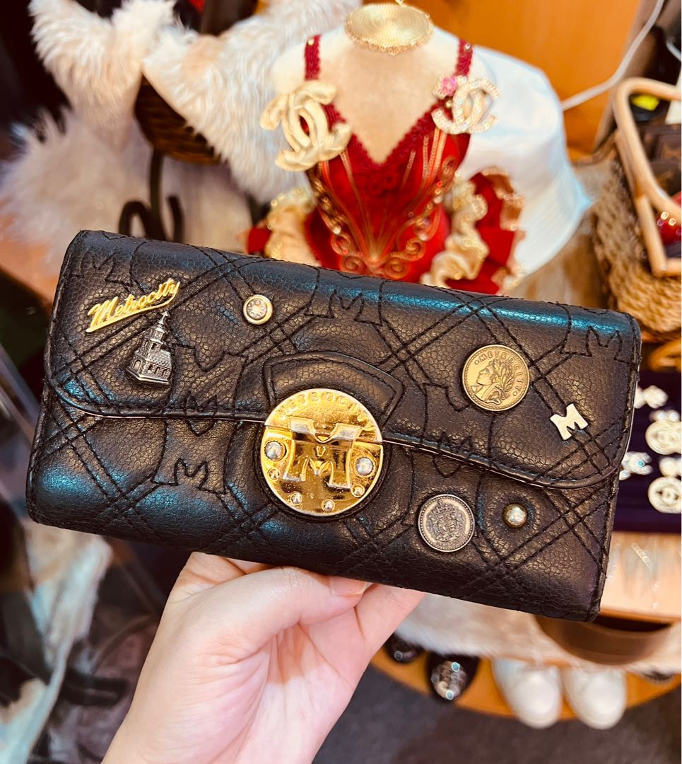 Authentic Metro City Long Trifold Wallet, Luxury, Bags & Wallets on ...