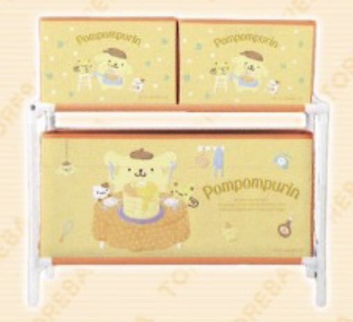 authentic sanrio pompompurin storage box, Furniture & Home Living, Home ...
