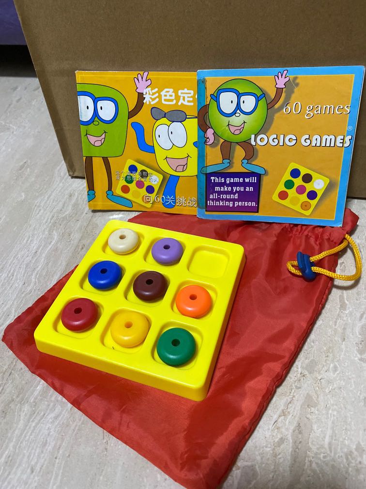 Bead placing IQ Logic Thinking Game Smart Toys Superkids, Hobbies ...