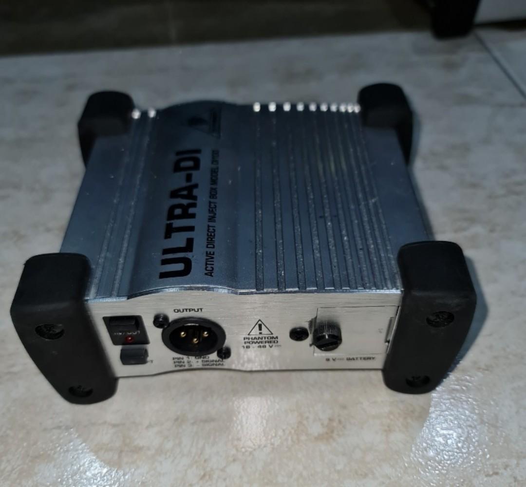 Behringer Active Ultra DI Box, Model DI100, Computers & Tech, Parts ...