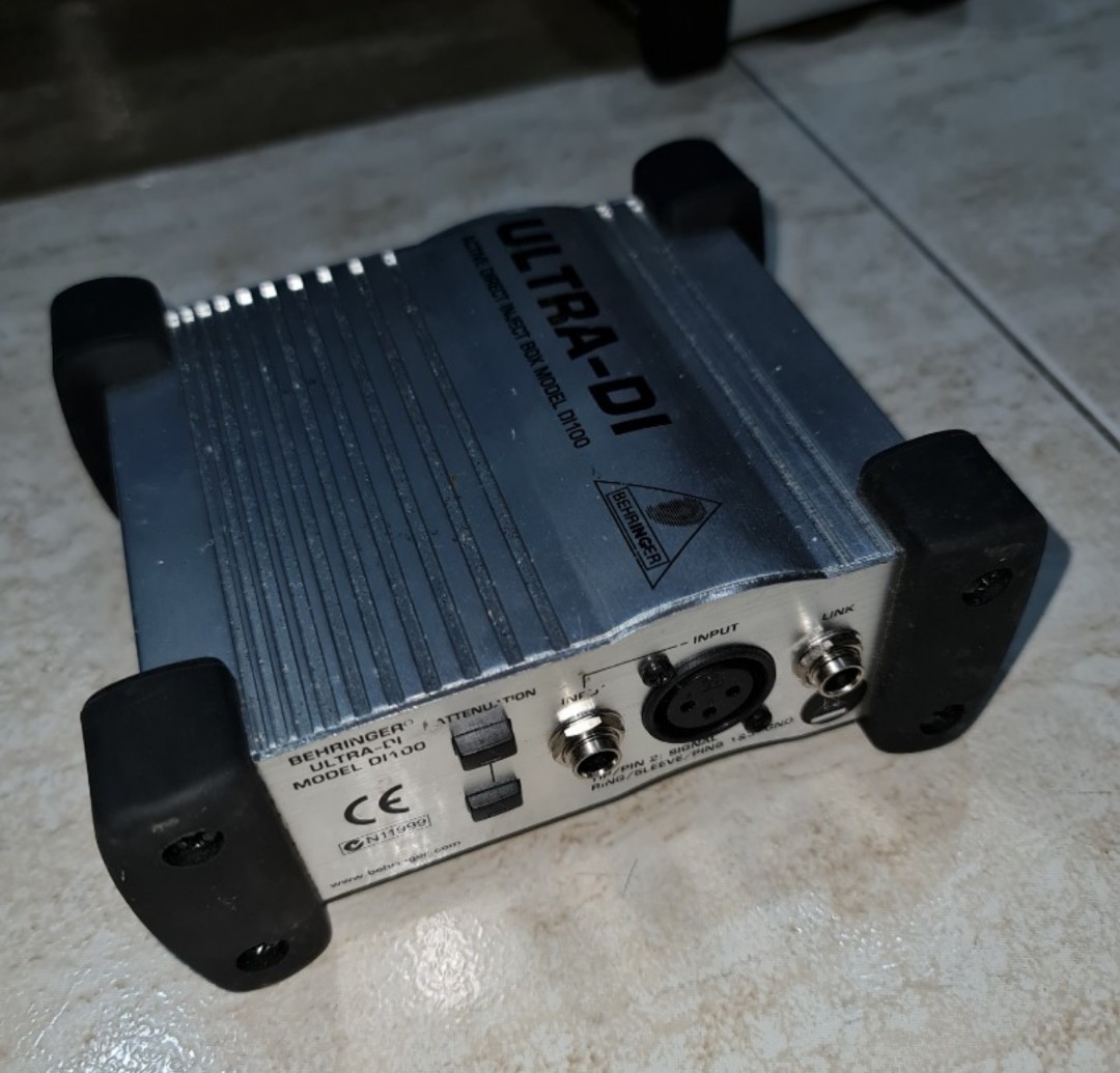 Behringer Active Ultra DI Box, Model DI100, Computers & Tech, Parts ...