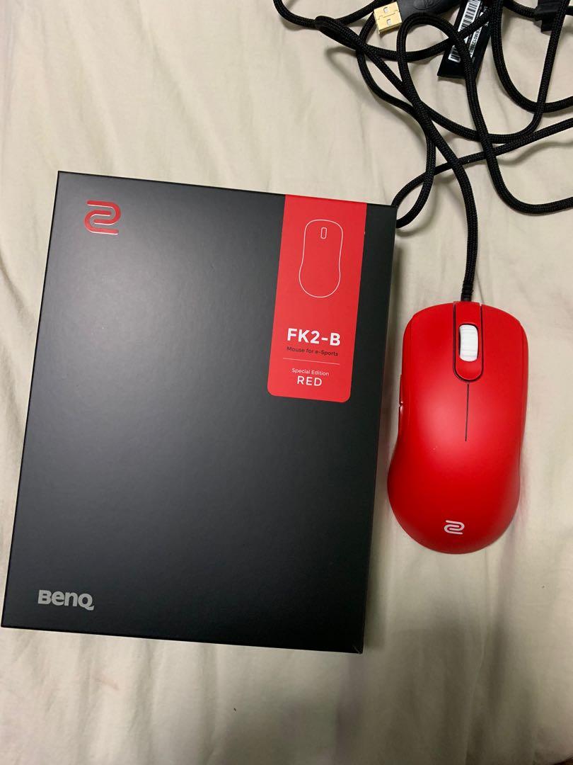BenQ ZOWIE FK2-B Red Gaming Mouse (Limited Edition), Computers & Tech ...