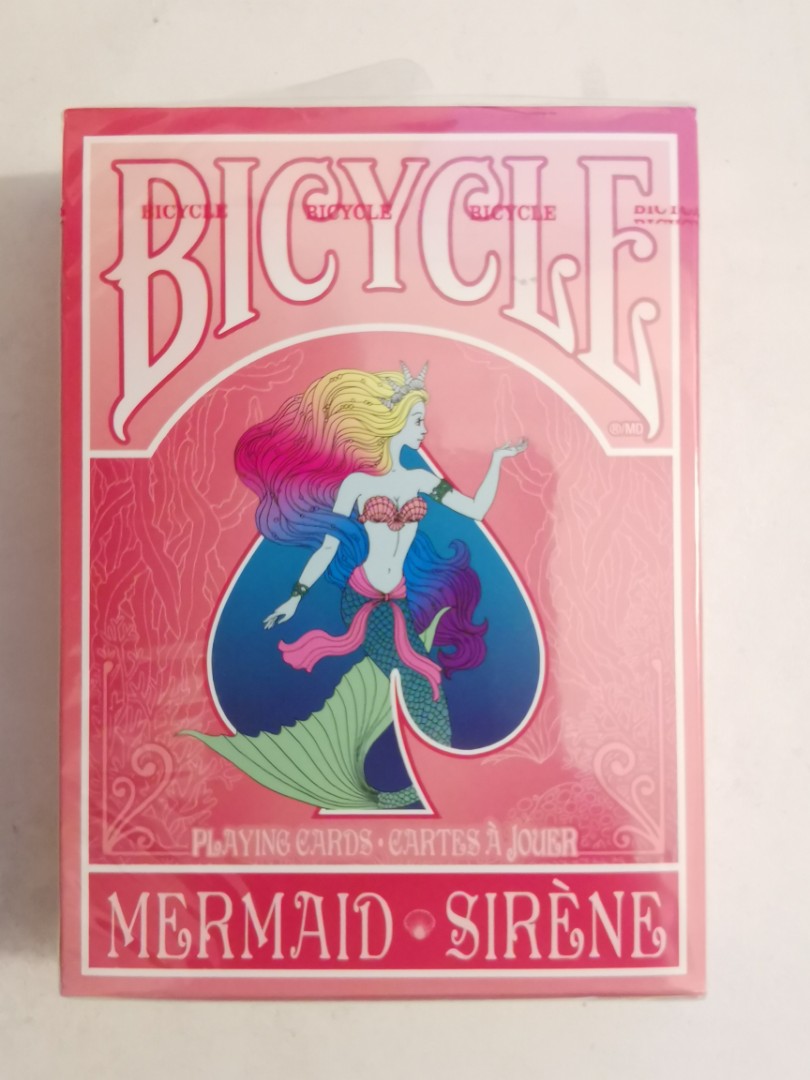 Bicycle Mermaid Sirene Playing Cards, Hobbies & Toys, Toys & Games on ...
