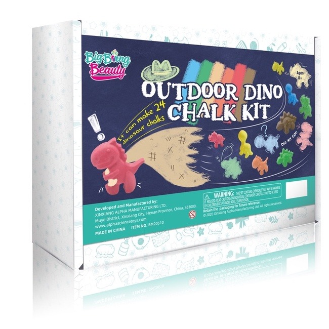 Big Bang Science - DIY Dinosaur Chalk Making Kit - Experiment Art And ...