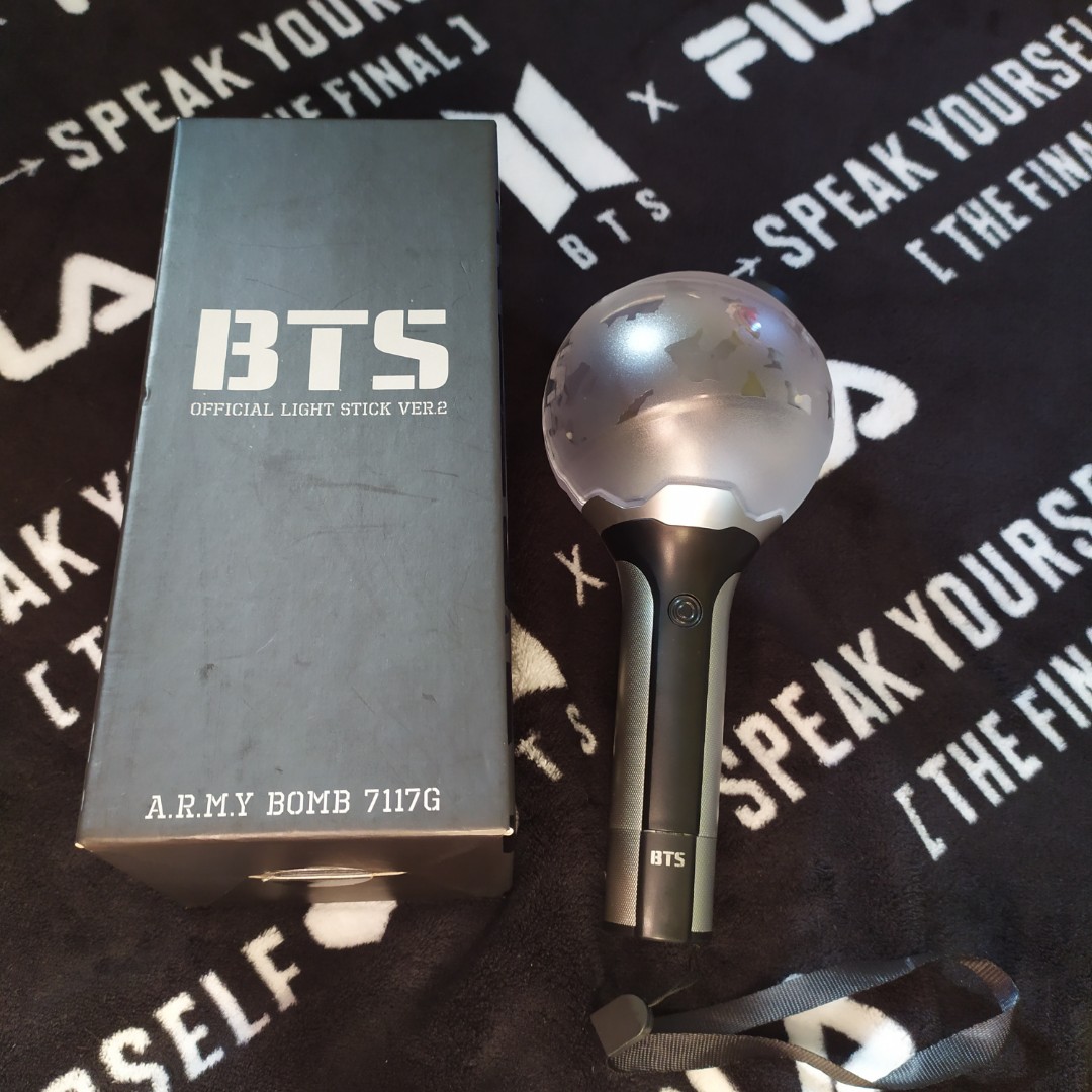 Bts army bomb ver. 2 official, Hobbies & Toys, Memorabilia ...
