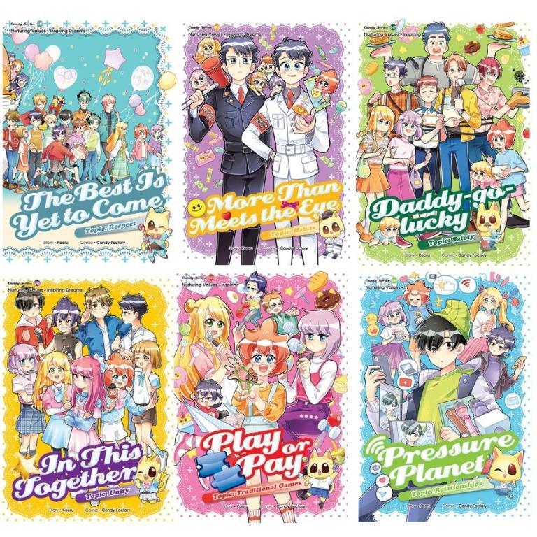Candy Series Comic G01 to G50, Fun Educational Comics, Nurturing Values ...