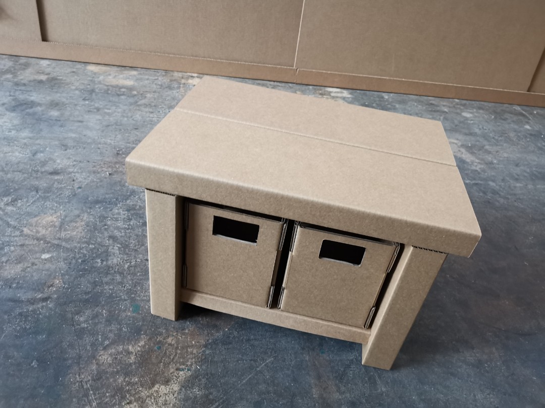 Cardboard Coffee Table, Furniture & Home Living, Furniture, Tables ...