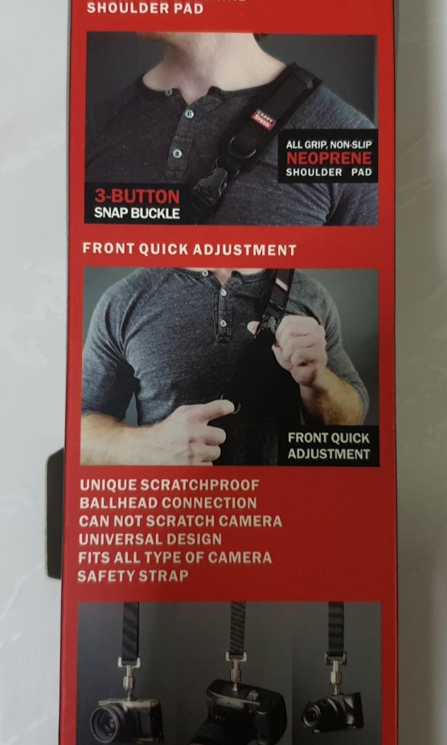 CarrySpeed camera strap, Photography, Photography Accessories, Other ...