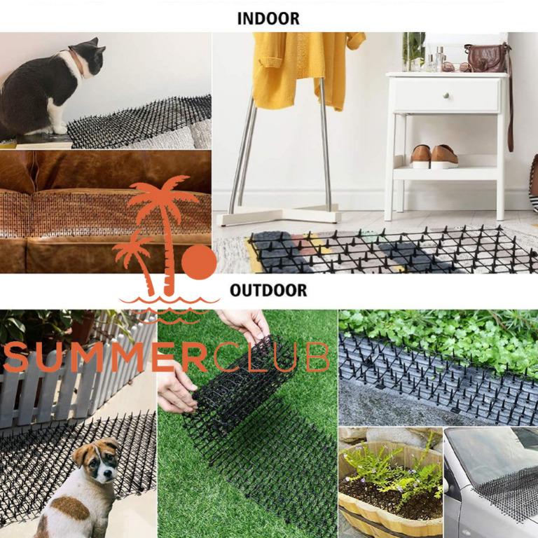 Cat Spike Mat Stop Cat Repellent Deterrent Mat Spike Portable Anti-Cat ...