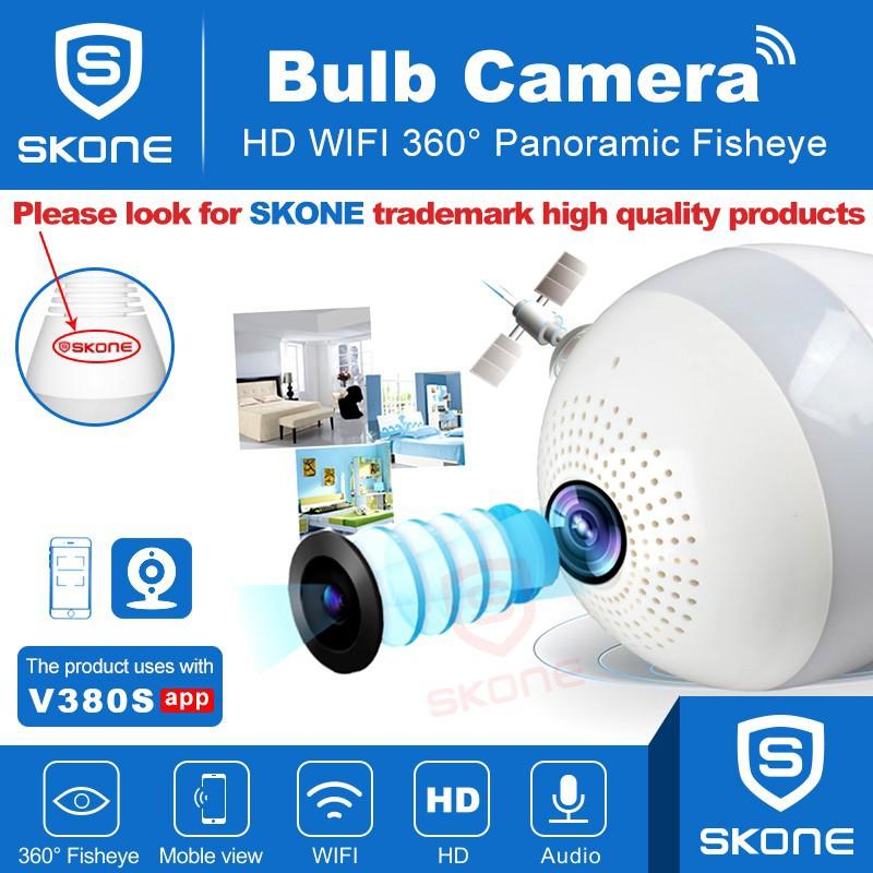 CCTV BULB CAMERA SKONE WITH FREE MICRO SDCARD, Furniture & Home Living ...