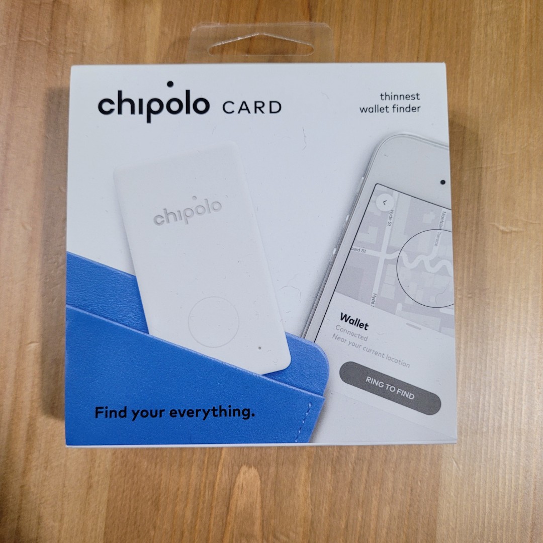 Chipolo Card - Wallet Finder, 手提電話, 其他裝置 - Carousell