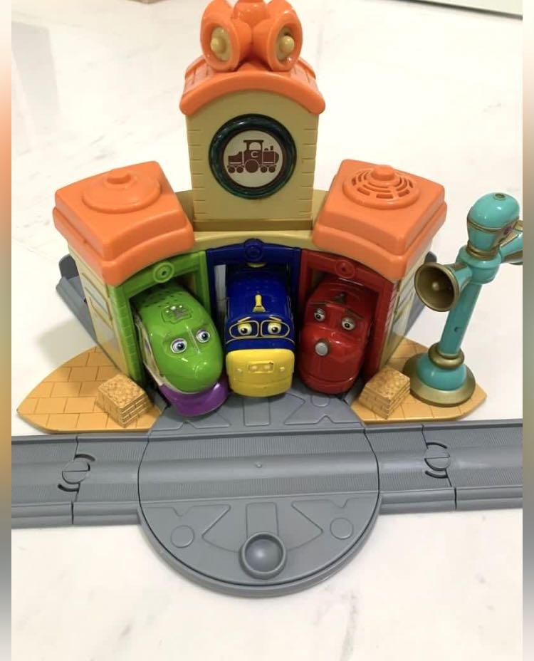 Chuggington train set with tracks, Hobbies & Toys, Toys & Games on ...